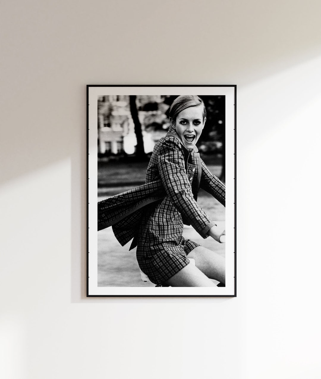 Twiggy Print, Black and White Photography Prints, Twiggy Poster ...