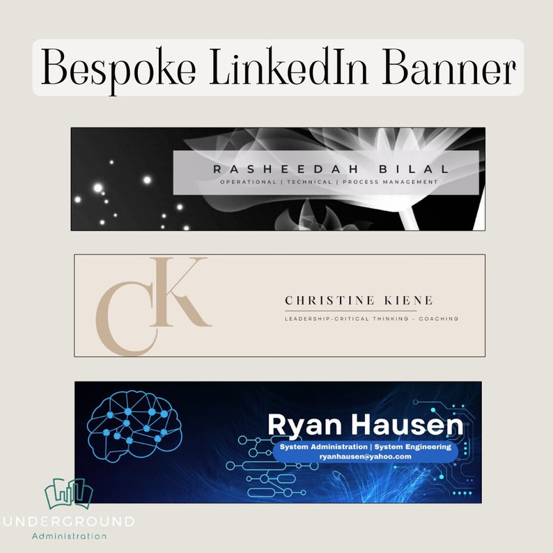 Bespoke Linkedin Banner by Professional Resume Writer and Recruiter - Etsy