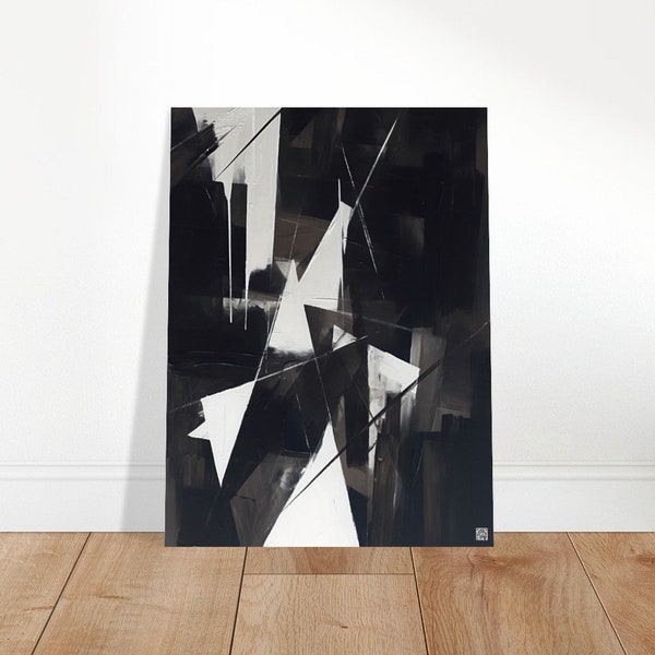 Inverted Triangles Art - Etsy