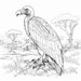 African Savanna Animals Coloring Book for All Ages 88 Stress-relieving ...
