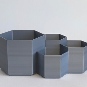 Modern Hexagon Planter - Etsy