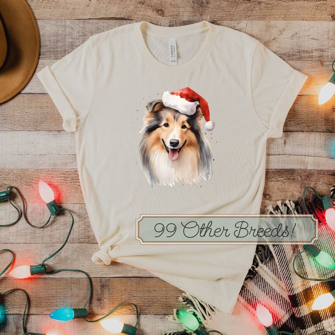 Shetland Sheepdog Christmas Shirt, Cute Shetland Christmas Sweater ...