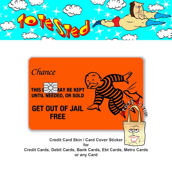 Get Out of Jail Free Card - Etsy