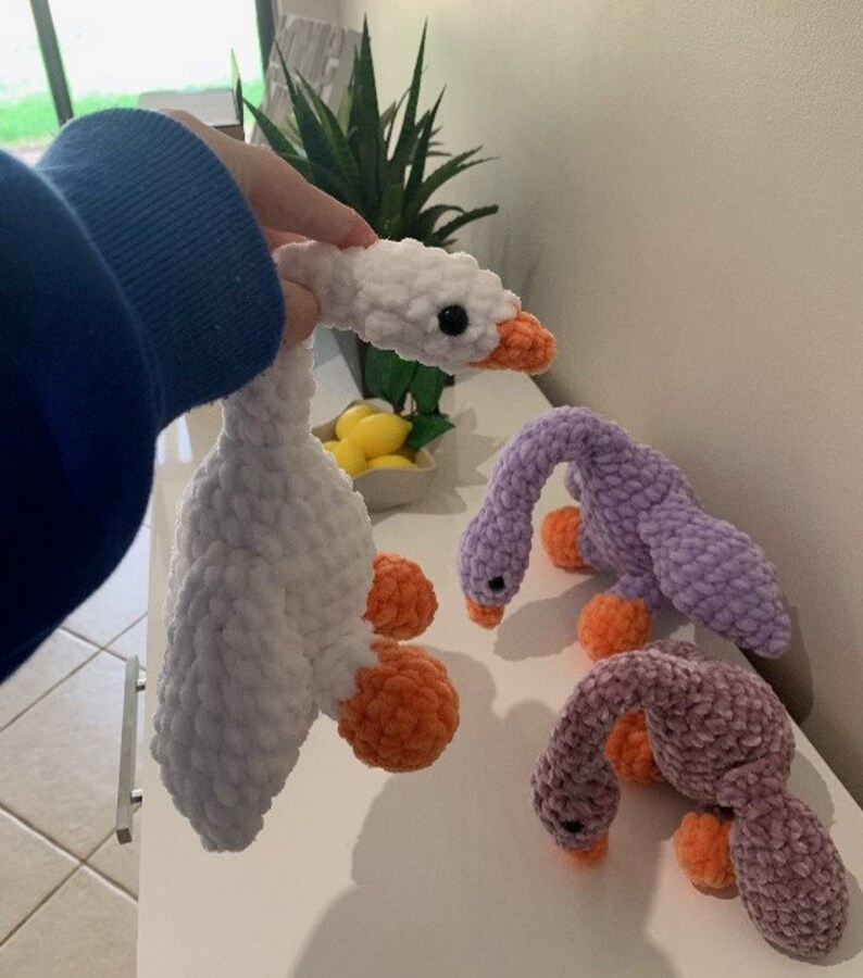 Crochet Pattern: Goose With Long Neck - Etsy