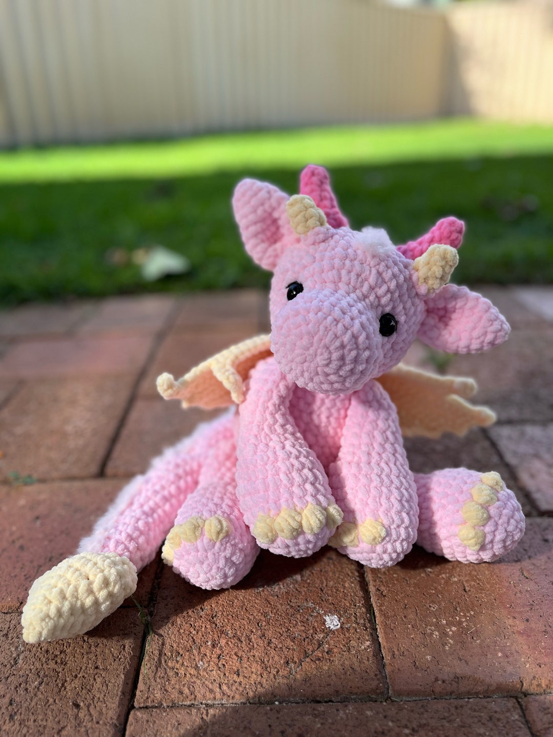 Crochet Pattern: Dragon - Etsy