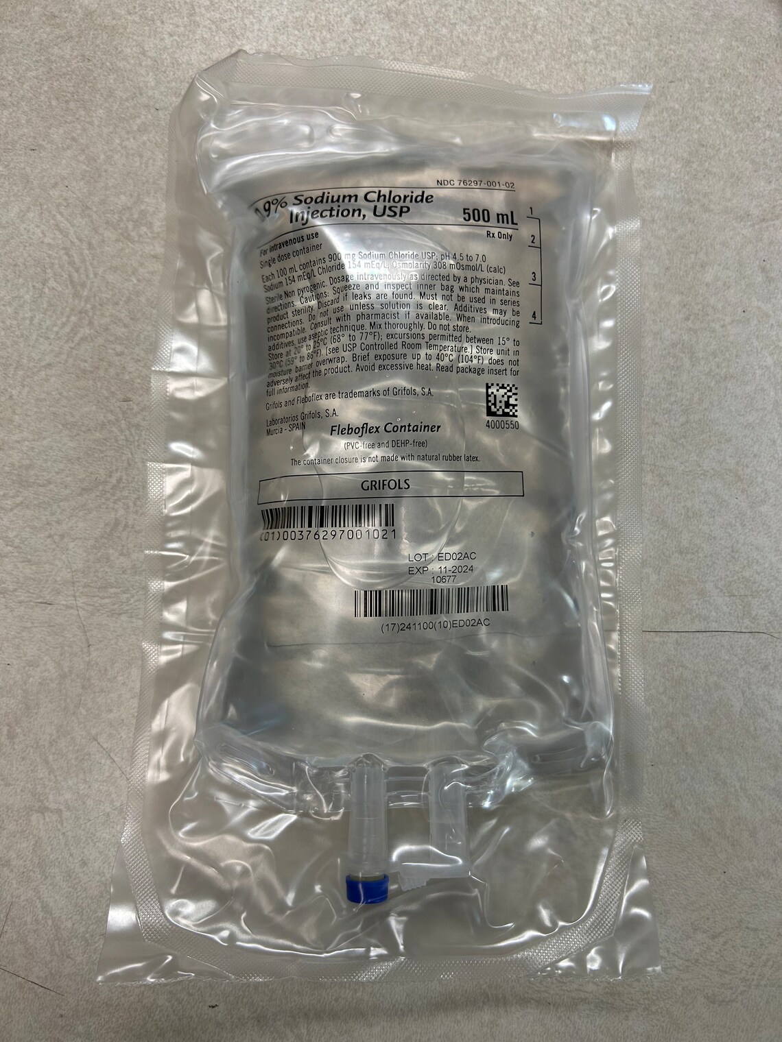 Normal Saline 0.9% Sodium Chloride // Free Shipping - Etsy