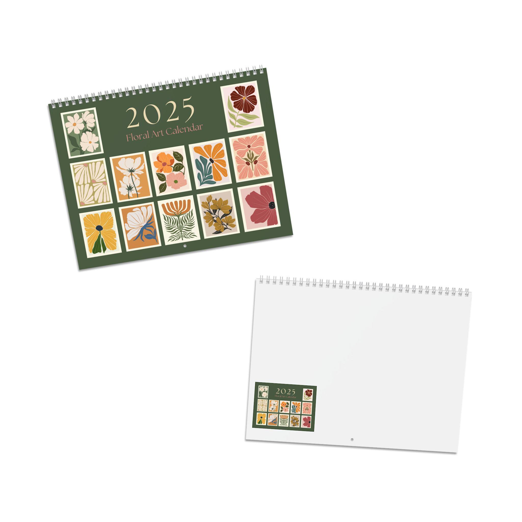 2025 Wall Calendar, Modern Boho Floral Design, Wall Decor, Perfect Gift ...