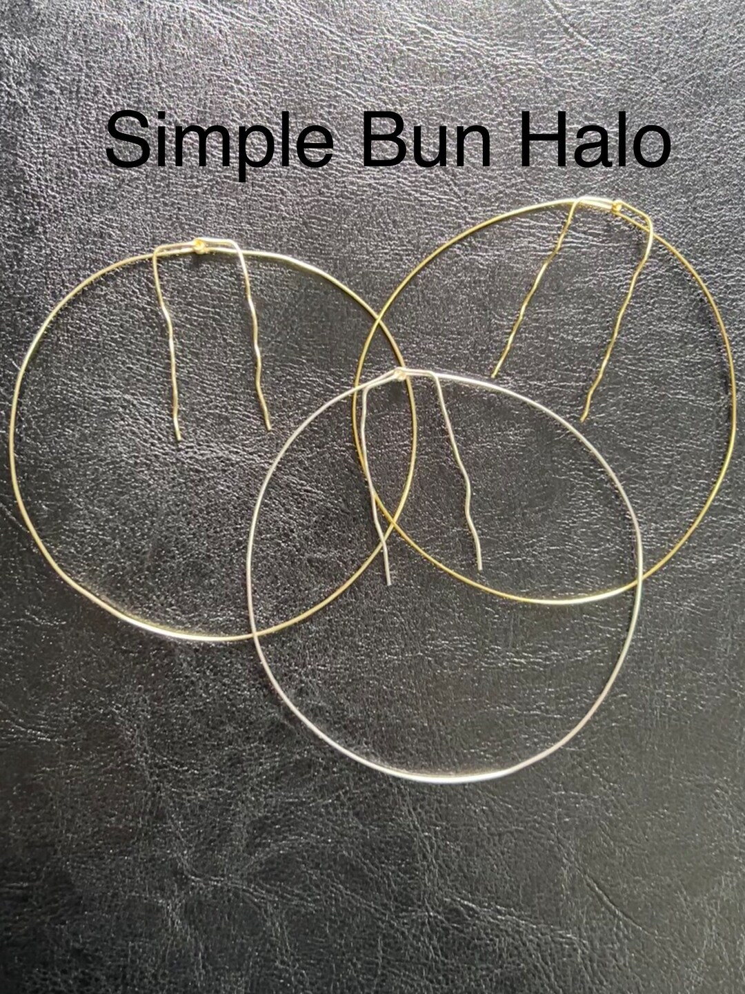 Simple Bun Halo - Etsy