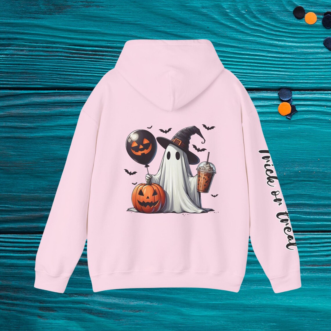 Cute Ghost Halloween Hoodie, Halloween Gift, Halloween Costume ...