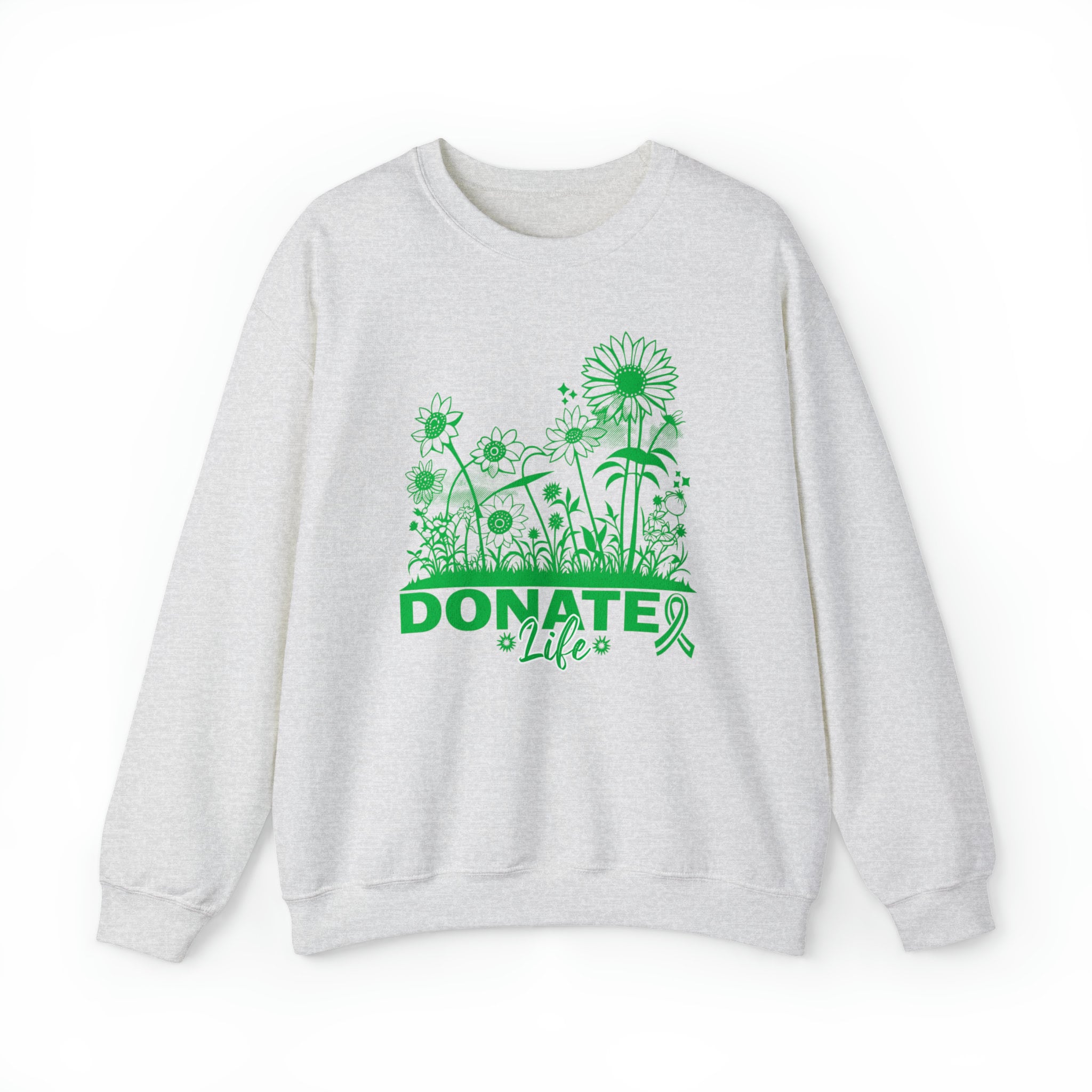 Donate Life Organ and Tissue Donation Pullover Sweatshirt Organ ...