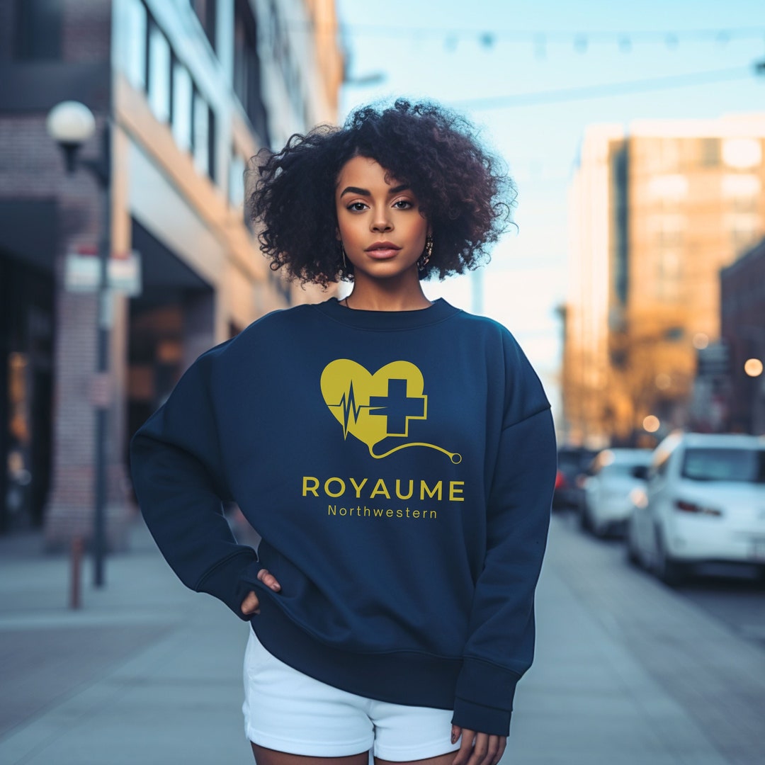 Royaume Northwestern Abby Jimenez Merch Bookish Apparel Crewneck ...
