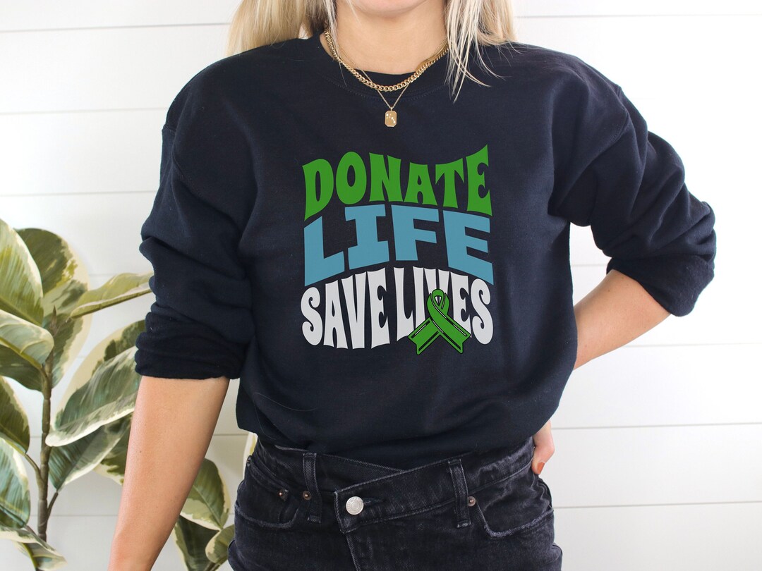 Donate Life Organ and Tissue Donation Pullover Sweatshirt | Organ ...