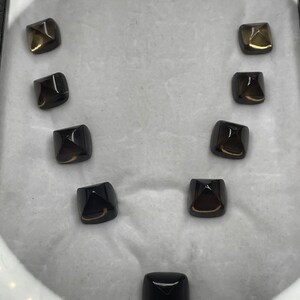 Smoky Quartz Sugarloaf Gemstone, Size- 10.5X13.20MM Shape - Sugarloaf ...