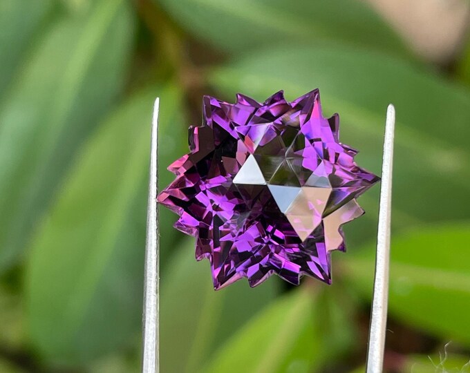 Amethyst Snowflake Cut Gemstone 100% Natural Amethyst Snowflake Cut ...