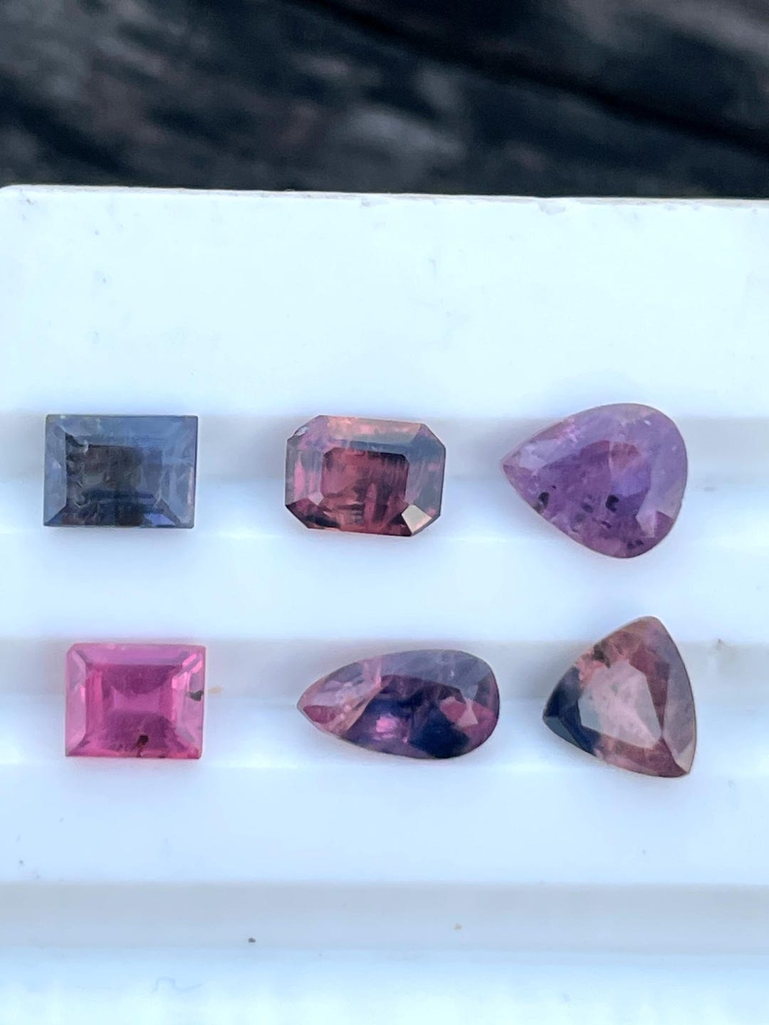 Tanzania Winza Sapphire Lot: Multi-shape Faceted Gemstones (3.70 Ct) - Etsy