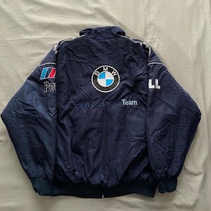 Embroidery Vintage BMW Racing Jacket for Women and Men Merch Clothes ...