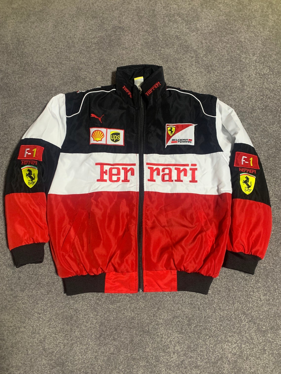 Embroidery Vintage BMW Racing Jacket for Women and Men Merch Clothes Style 90s Themed Petronas ...