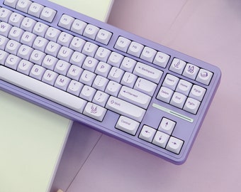 Purple Ombre Keycap Set for Mechanical Keyboard 126 Key Caps - Etsy