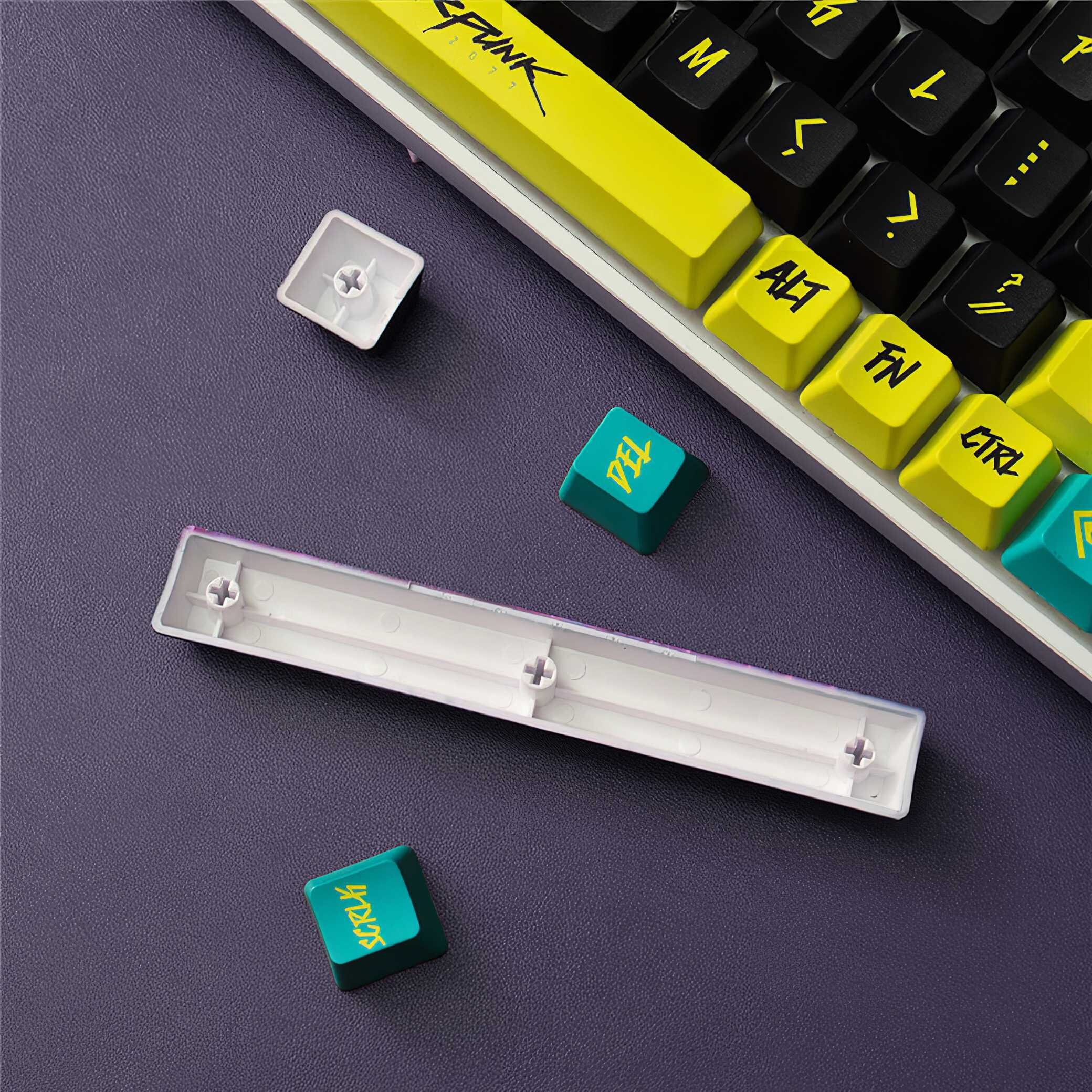Buy Cyberpunk 2077 Keycaps Set Custom Keycaps Keycap Set Online in ...