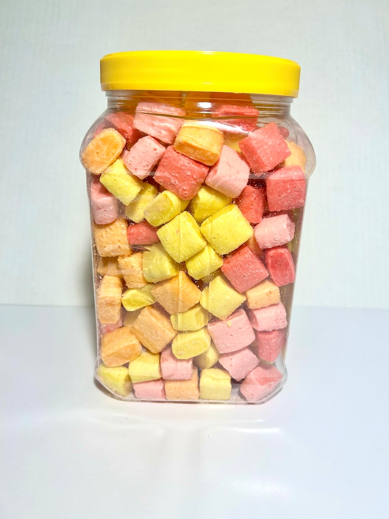 Freeze Dried Bulk Starburst Candy Original Flavor 54oz Container Made ...