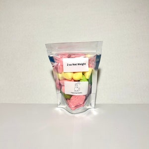 Freeze Dried Taffy Laughy Taffy Puffs Party Snacks Made Fresh - Etsy