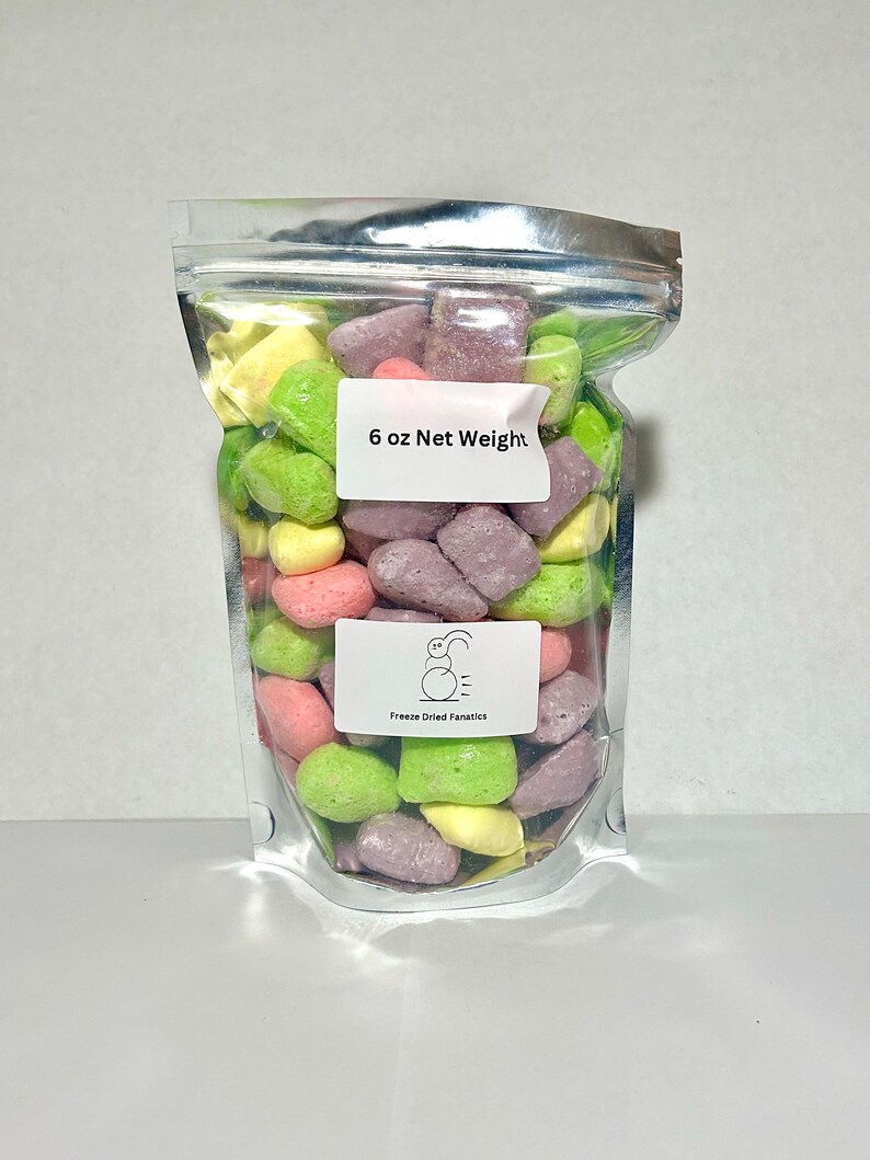 Freeze Dried Taffy Laughy Taffy Puffs Party Snacks Made Fresh - Etsy