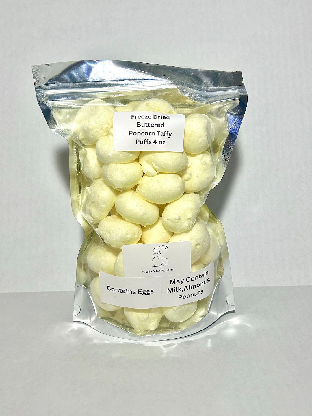 Freeze Dried Buttered Popcorn Salt Water Tasty Taffy Puffs Party Snacks ...