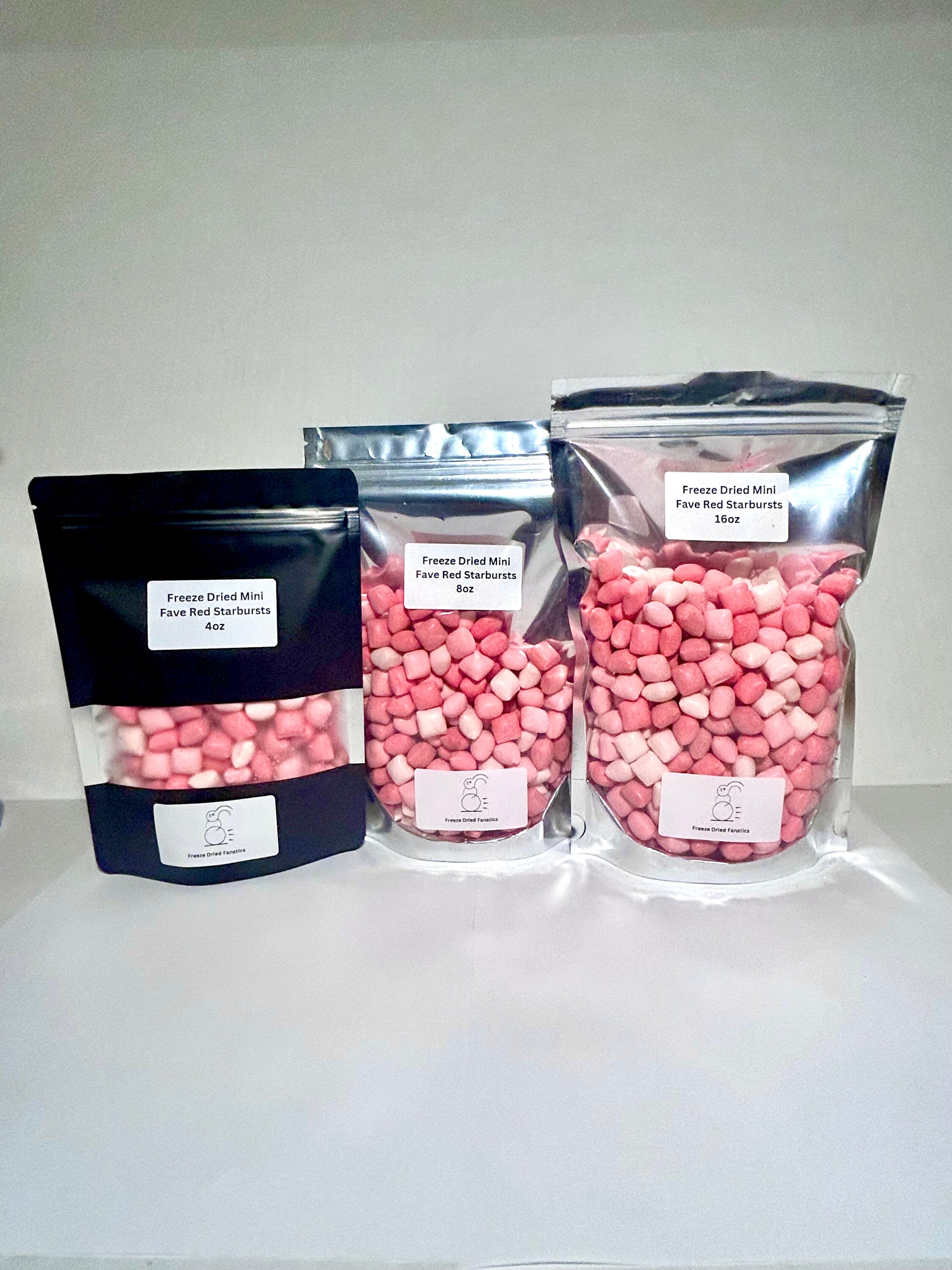 Freeze Dried Bulk Favorite Red Flavor Mini Asteroid Burst Candy Party ...