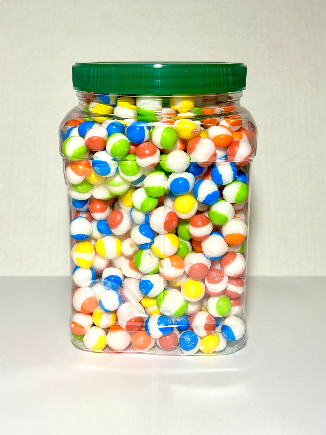 Freeze Dried Candy Bulk Tropical Crunch Flavor 54oz Container Party ...