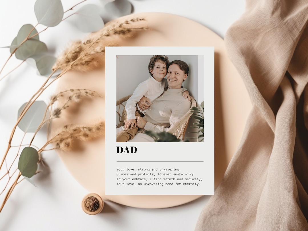 Editable Father’s Day Poster Template & Digital Father’s Day Poster ...