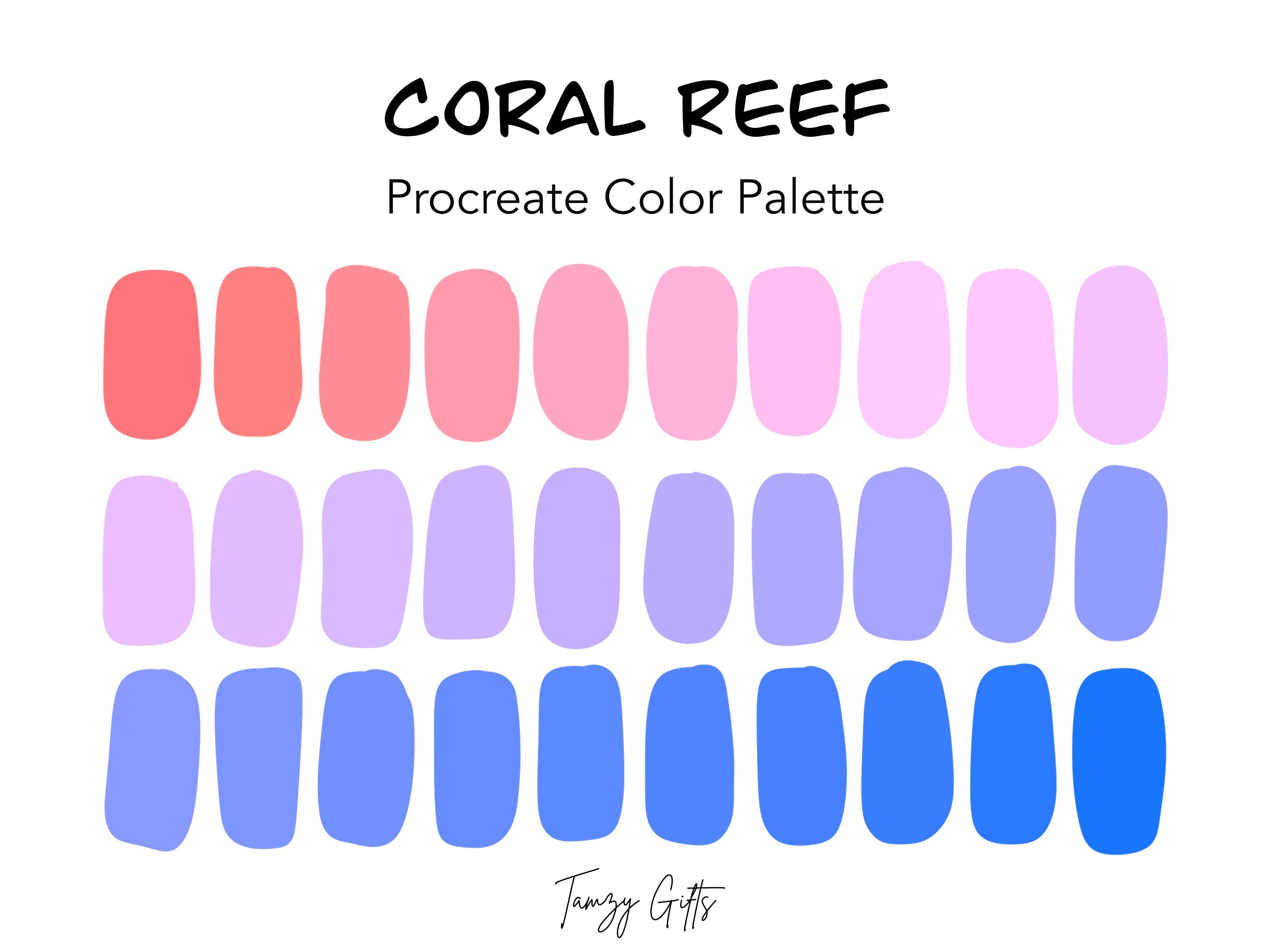Coral Reef Color Palette