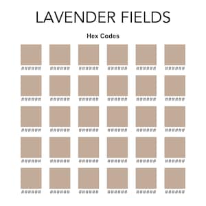 Procreate and Hex Code Color Palette - Lavender Fields Gradient (30 ...