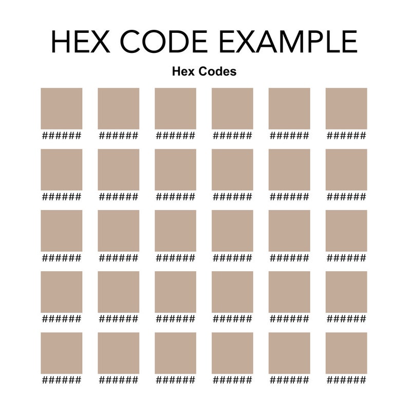 Procreate and Hex Code Color Palette - Ultimate 10 Pack Gradient ...