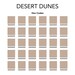Procreate and Hex Code Color Palette - Desert Dunes Gradient (30 Colors ...