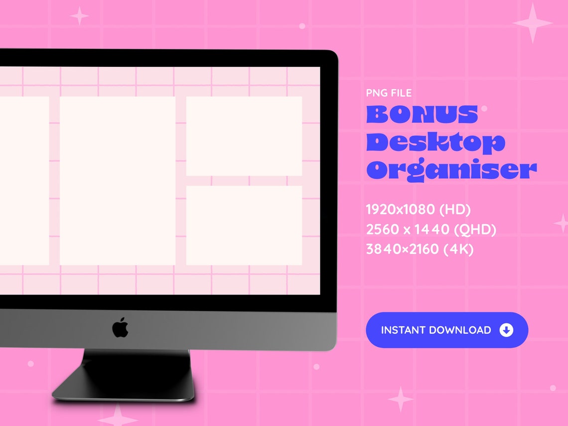 Cute Kawaii Desktop Icon Set | Windows & Mac | Wallpaper | Folder Icons ...
