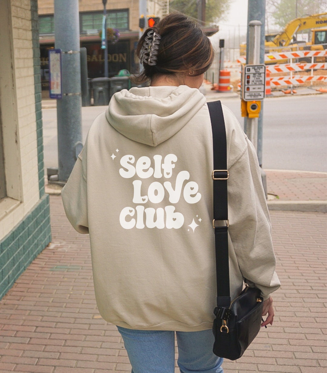 Self Love Club Self Care Hoodie Self Love Hoodie Be Kind to - Etsy