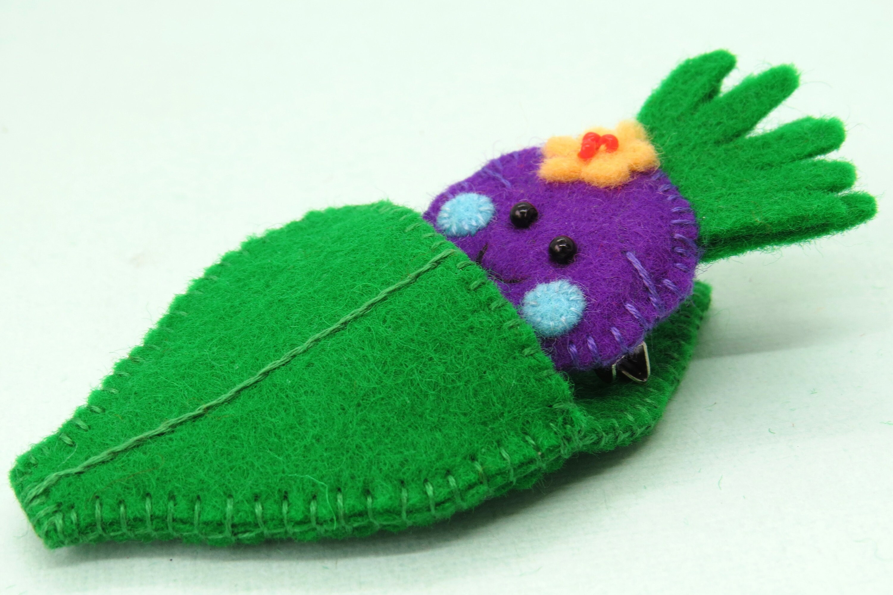 Felt Carrot Brooch Sewing Pattern: Vegetable Pin (digital PDF Download ...
