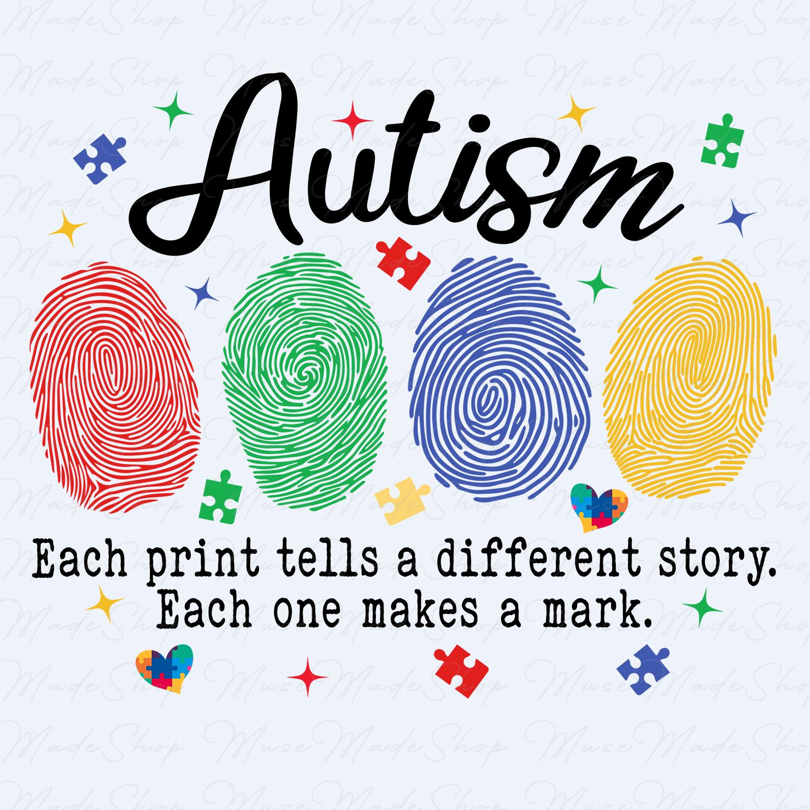 Autism Handprint Png, Autism Mom Png, Autism Awareness Png, Autism ...