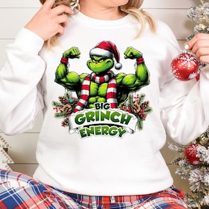 Muscle Christmas Green Guy Png, Christmas Characters Png, Christmas ...