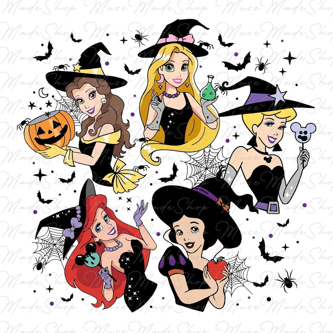 Halloween Witch Princess Png, Horror Halloween Png, Halloween Princess ...