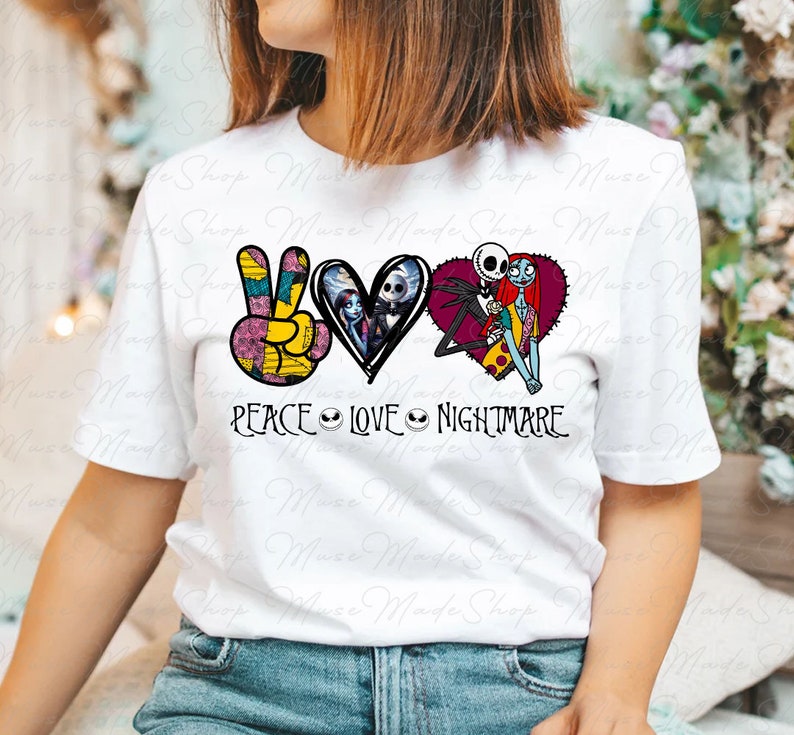 Peace Love Nightmare Png, Horror Halloween Png, Horror Killers Png ...