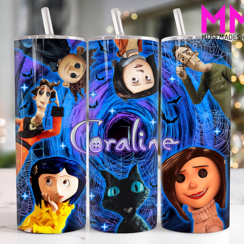 Coraline Character Prints - Etsy