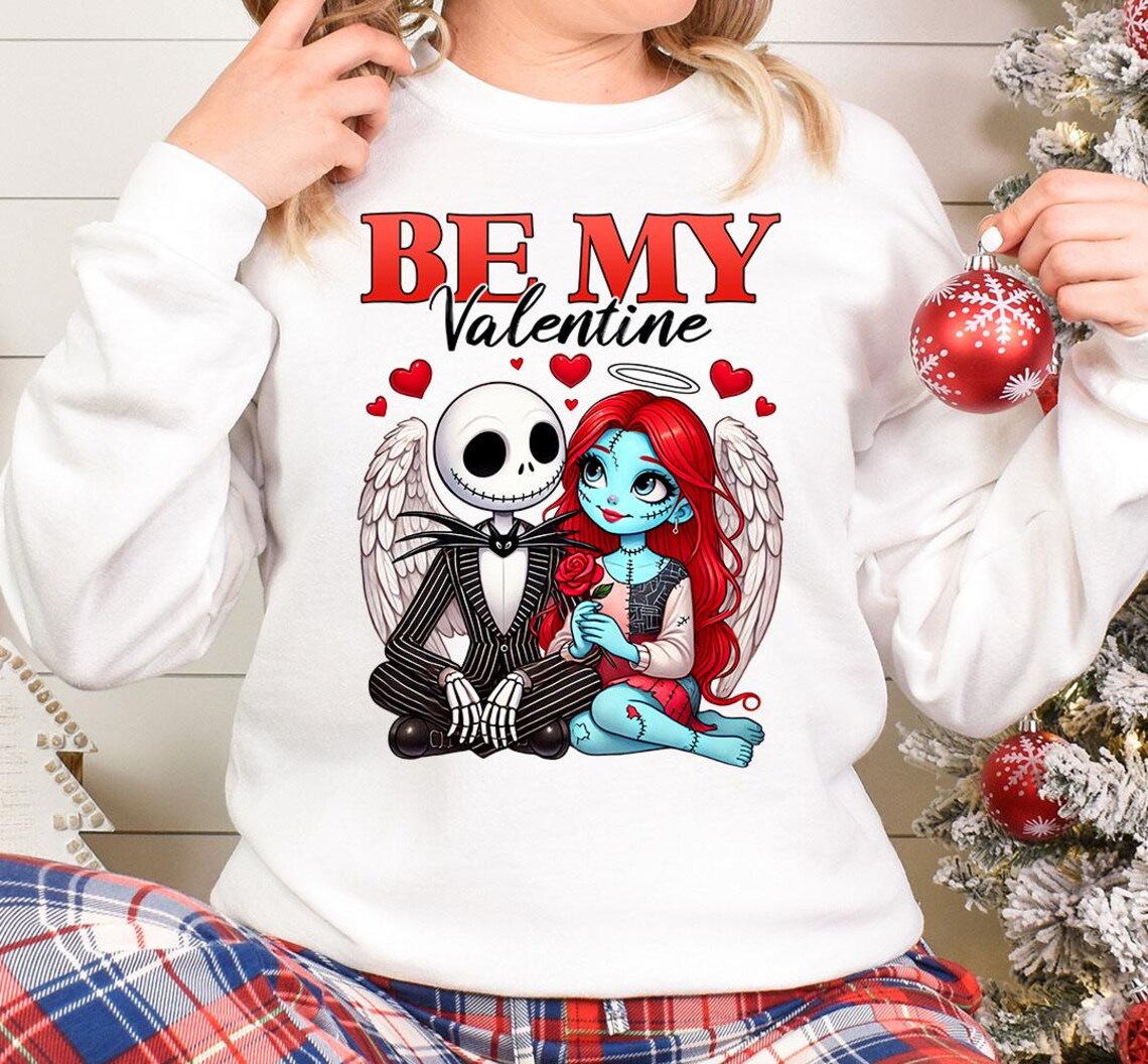 Nightmare Valentine Couple Png, Be My Valentine Png, Valentine Movie ...