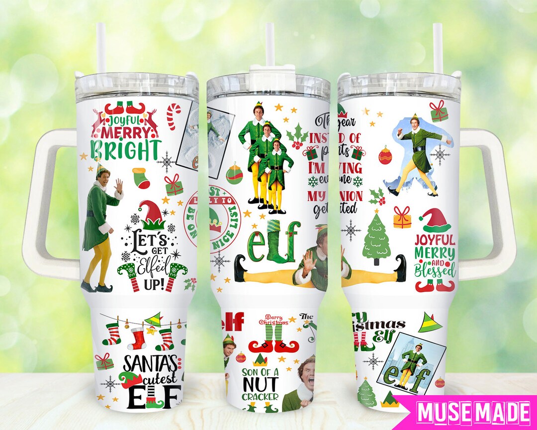 Christmas Cartoon 40oz Tumbler Png, Merry Christmas Tumbler 40oz Png ...
