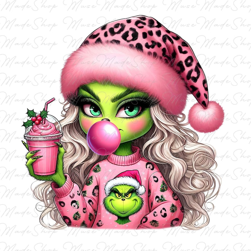 Preppy Grinch - Etsy Australia