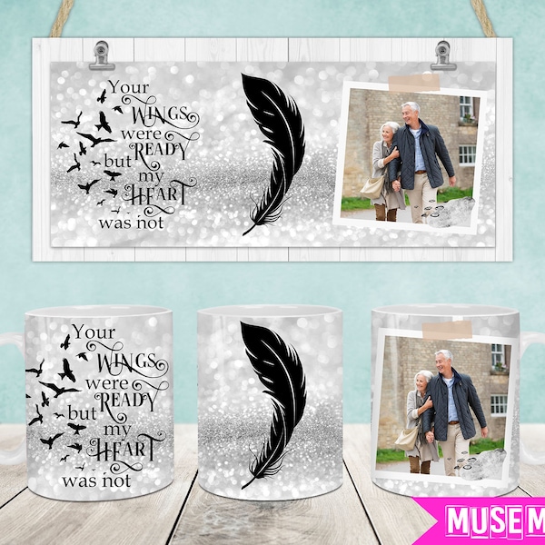 Memorial Template With Picture Png - Etsy