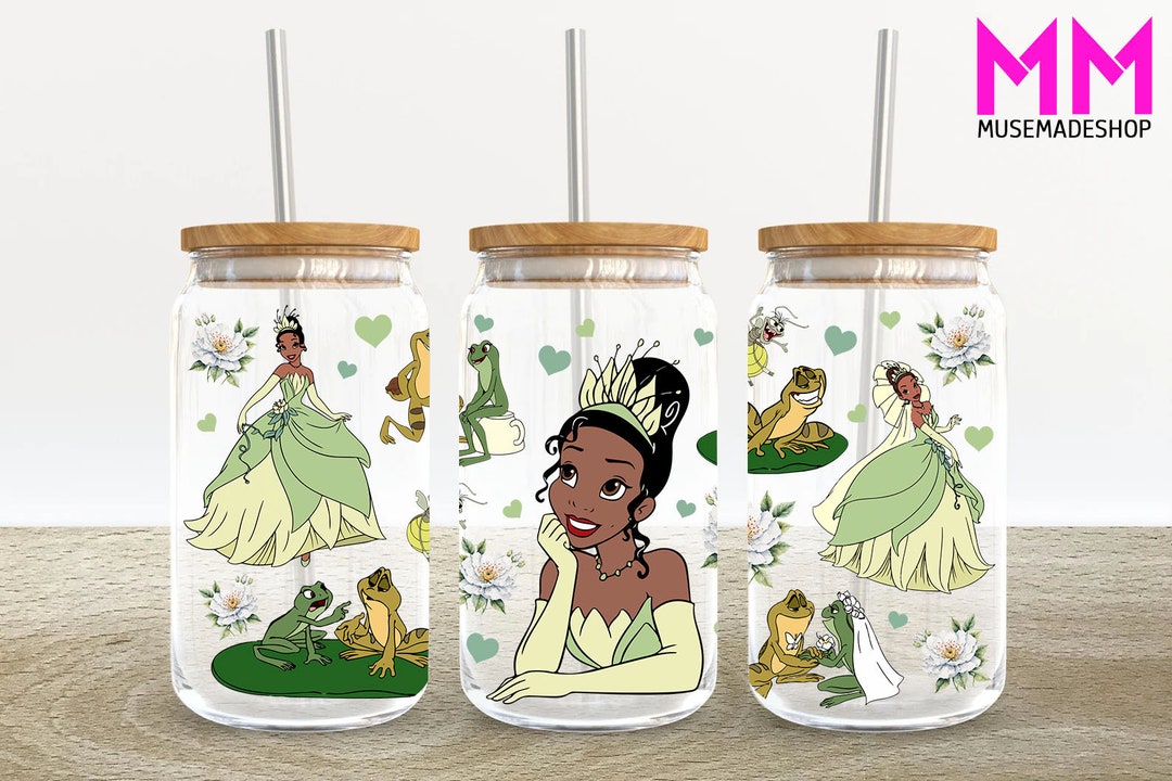 Cartoon Characters 16oz Glass Can Wrap, Cartoon 16 Oz Glass Can Png, 16 ...