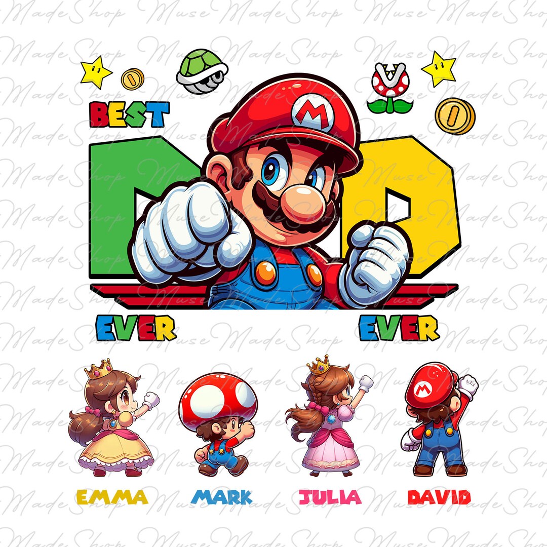 Custom Super Daddio Png, Dad and Son Png, Dad Png, Father's Day Png ...