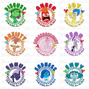 Friends Cartoon Emotions Png, It’s Okay to Feel All the Feels Png ...