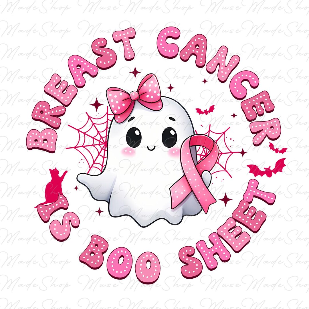 Breast Cancer is Boo Sheet Png, Breast Cancer Awareness Png, Breast ...
